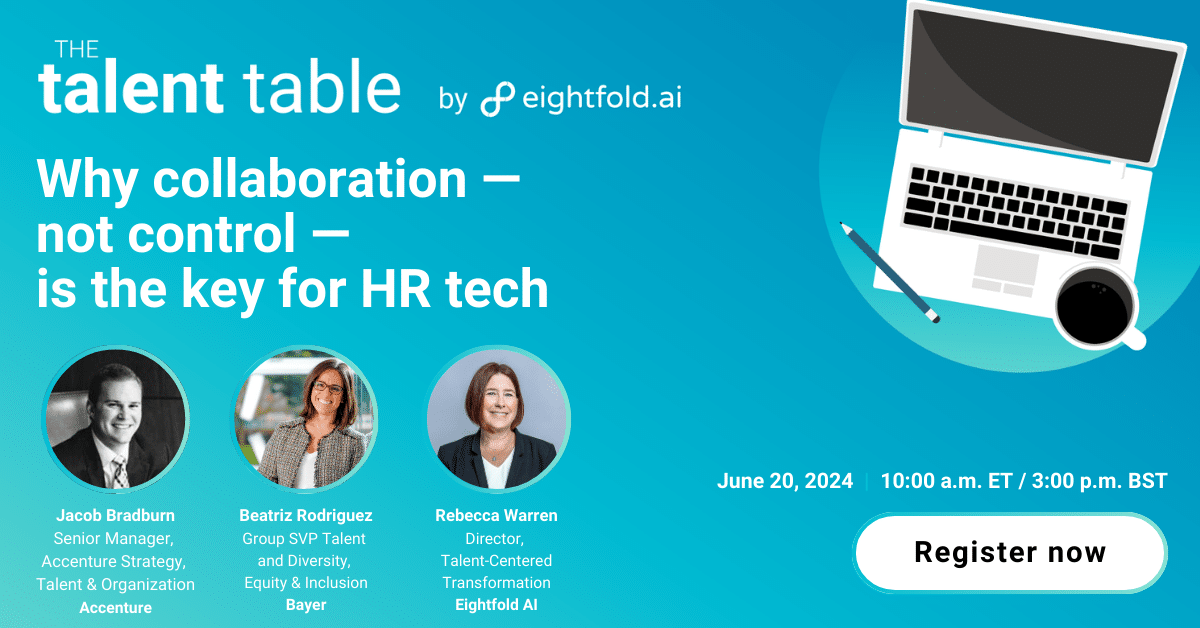 Why collaboration — not control — is the key for HR Tech - Eightfold