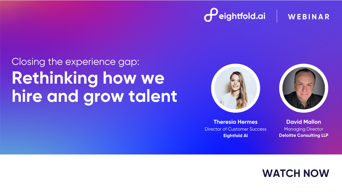 Closing the experience gap: Rethinking how we hire & grow talent