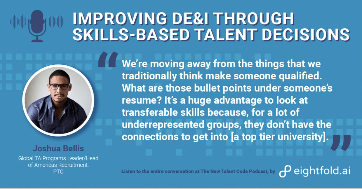 Josh Bellis on improving DE&I through skills-based decision
